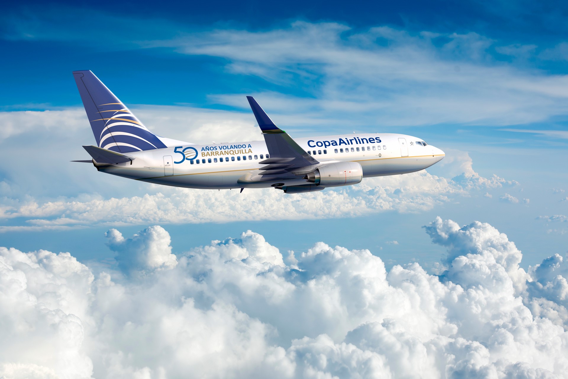 Copa Airlines celebra 50 años conectando a Barranquilla y Colombia con ...