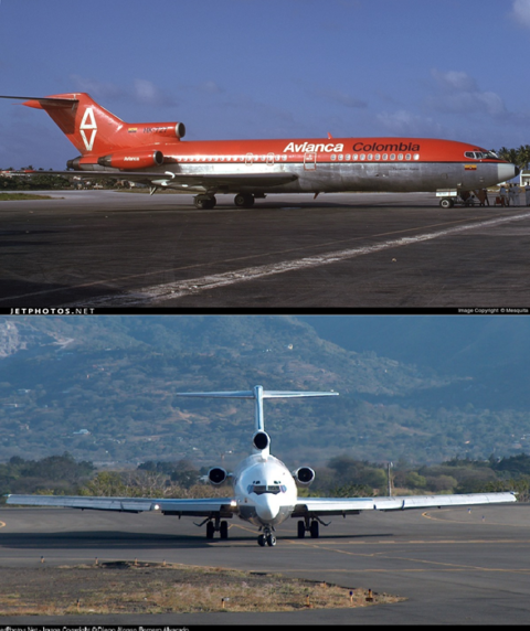 Boeing 727-059 HK 727, ícono de la Aviación Civil Colombiana - AeroErmo