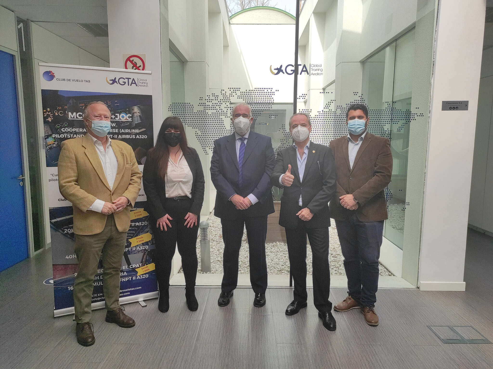 Club de Vuelo TAS y Global Training Aviation presentan un innovador ...