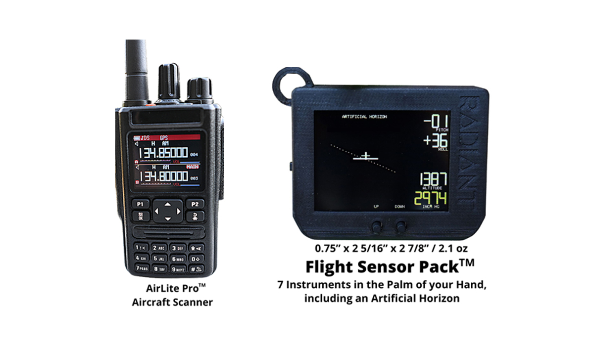RADIANT Instruments presenta Artificial Horizon y más - AeroErmo