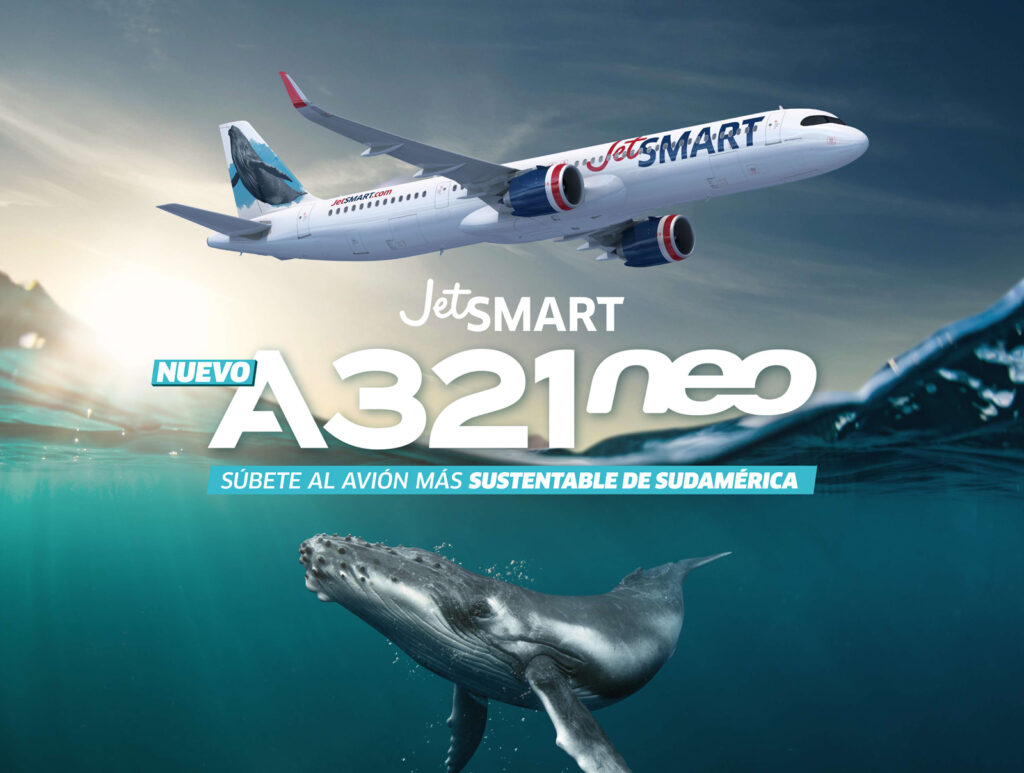 JetSMART Airlines incorpora a su flota su primer A321neo, el avión más ...