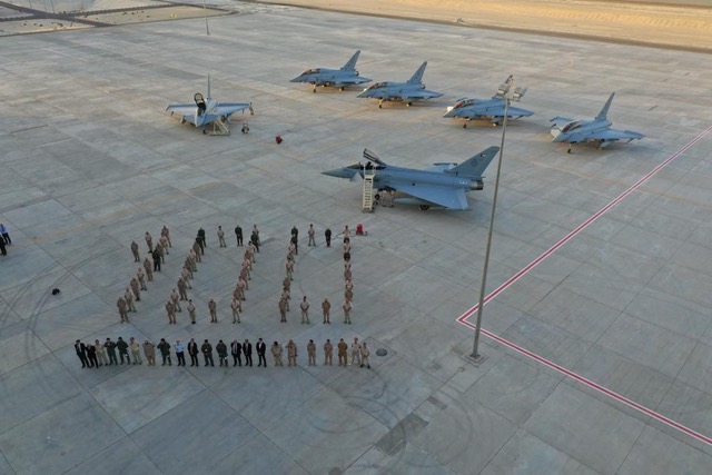 El quinto y sexto Eurofighter Typhoon aterrizaron en Kuwait - AeroErmo