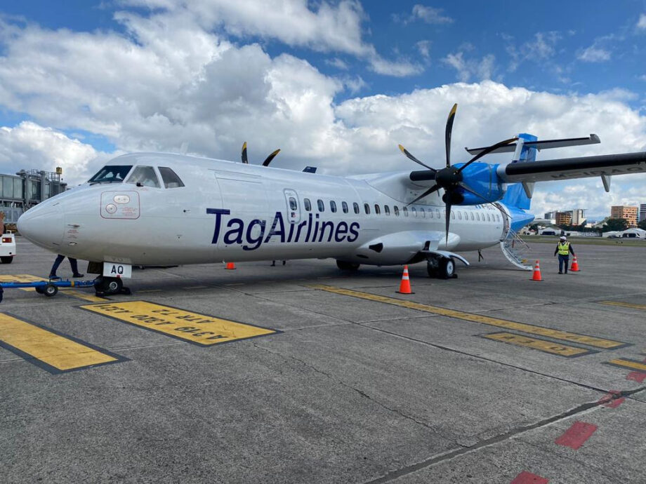 El segundo avión nuevo ATR 72 arribó a Guatemala; TagAirlines fortalece ...