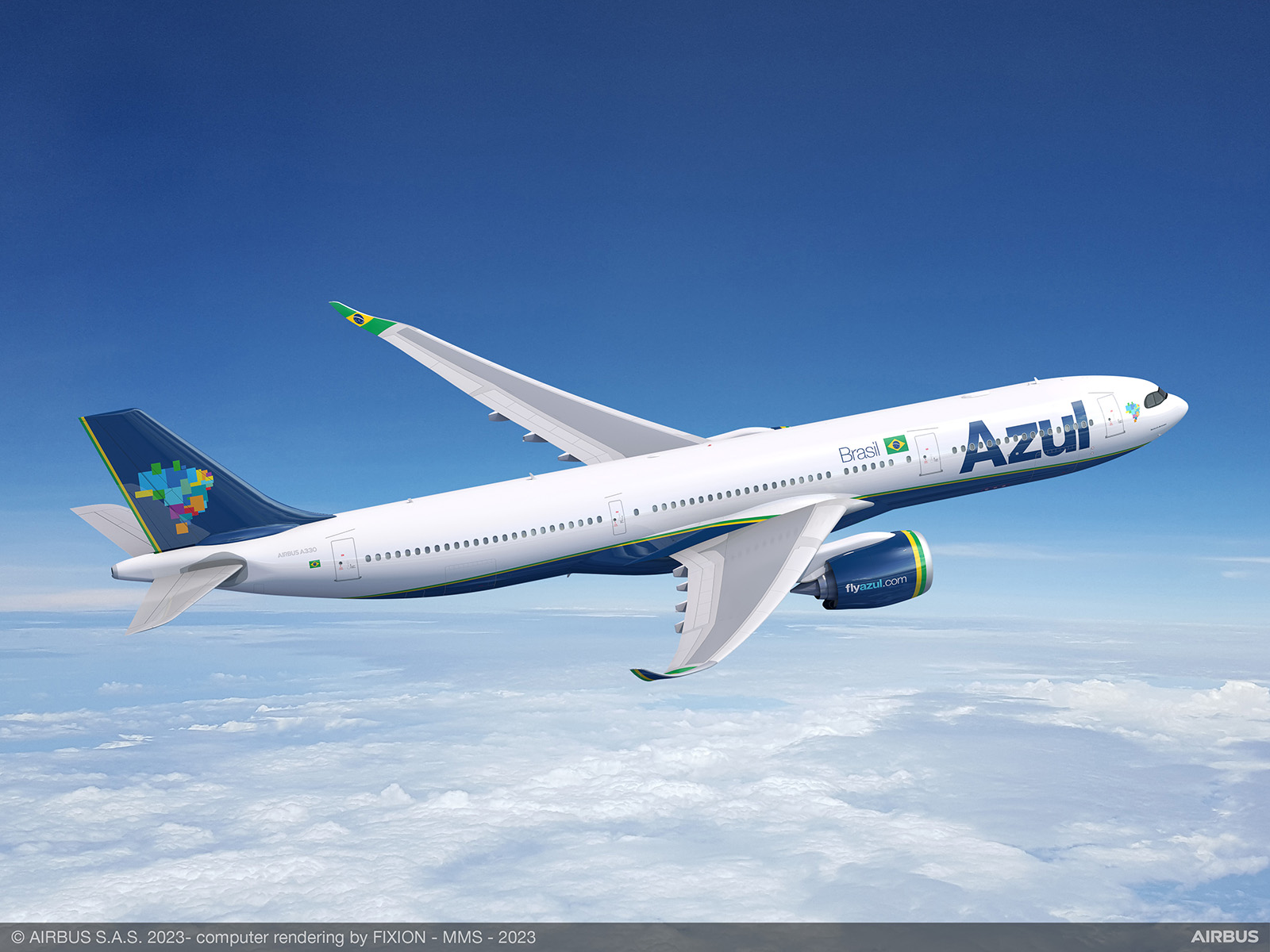 Azul Linhas Aéreas amplía contrato de Airbus Flight Hour Services para ...
