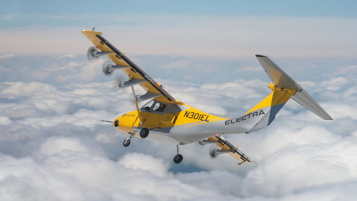 El avión de prueba híbrido-eléctrico de Electra logra el primer ...